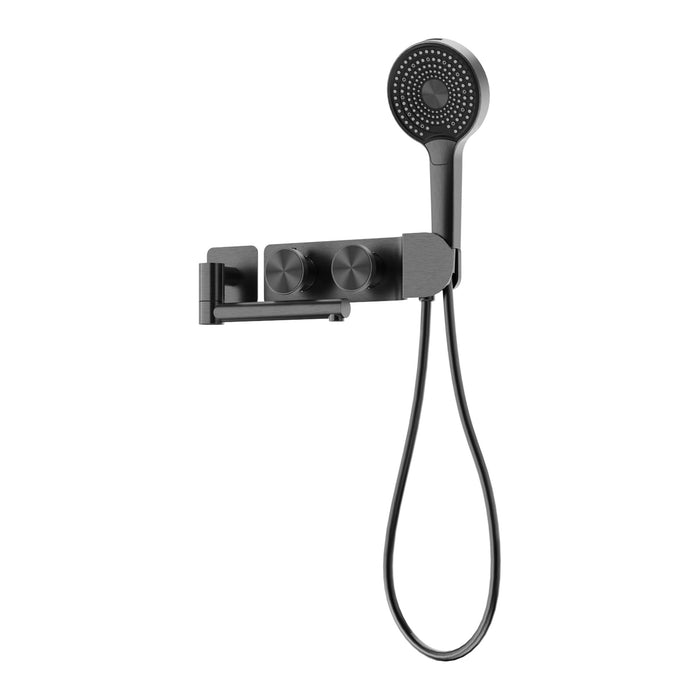 PREMO - New Modern Wall-mount Tub filler (F35310) — KODAEN INC.