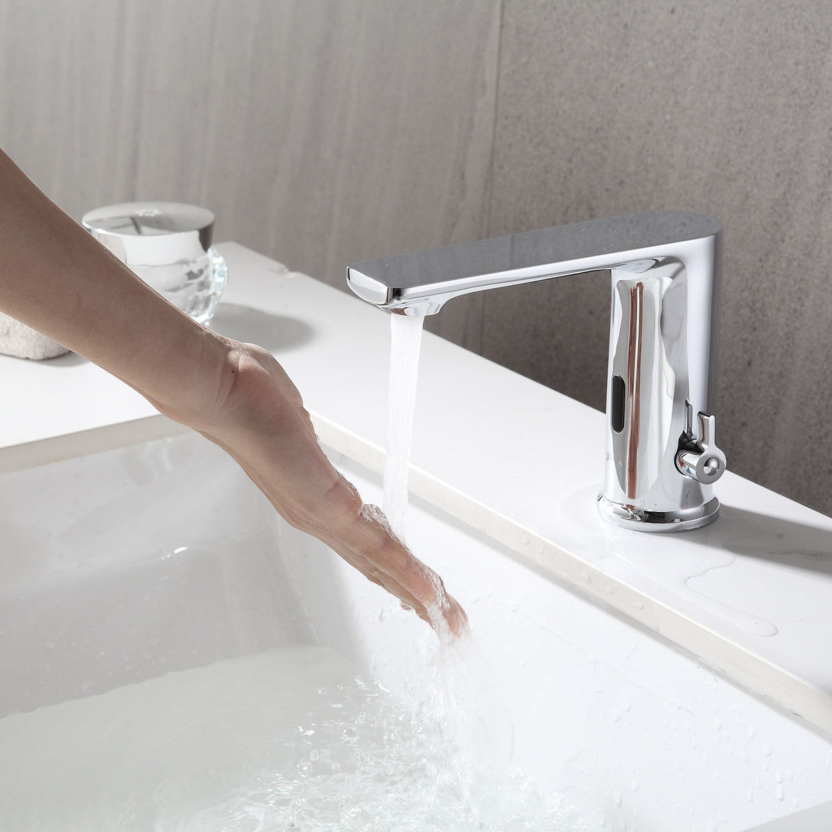 SMART Touchless Sensor Bathroom Faucet - RW1201 — KODAEN INC.